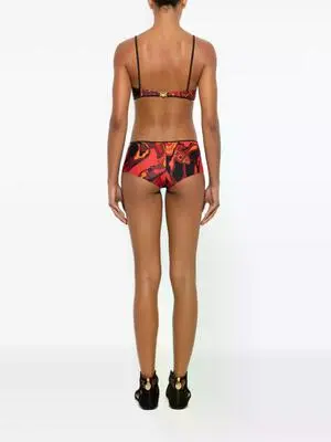 Emilio Pucci Orchidee Print Balconette Bikini Top
