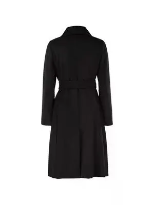 Max Mara Studio Bcollag Double-breasted Belted Coat