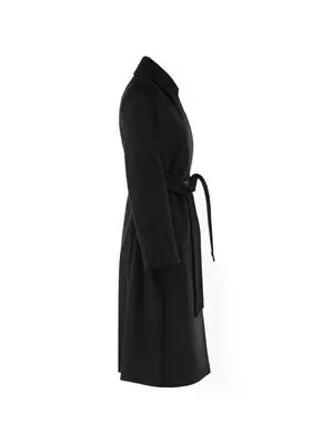 Max Mara Studio Bcollag Double-breasted Belted Coat