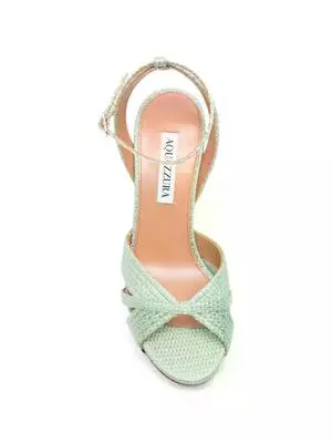 AQUAZZURA Criss-cross Sandals