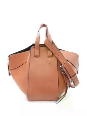 Loewe 2010s Hammock Leather Tote Bag