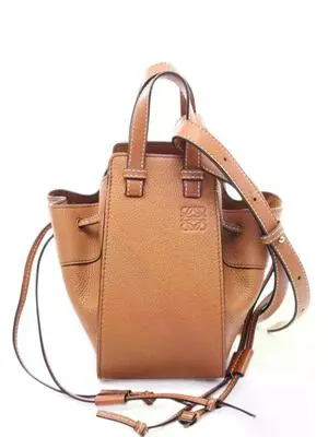 Loewe 2010s Hammock Tote Bag - Brown