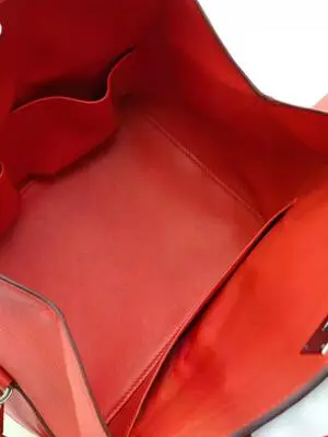 Hermès Toolbox Two-way Handbag - Red