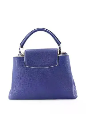 LOUIS VUITTON Capucines Bag Leather Bb Satchel