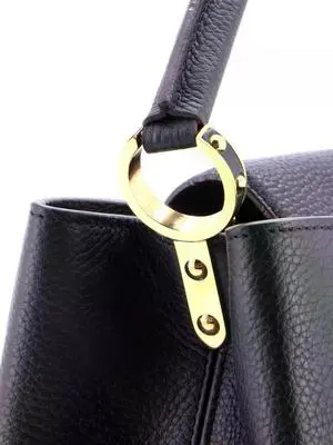 LOUIS VUITTON Capucines Bag Leather Gm Satchel