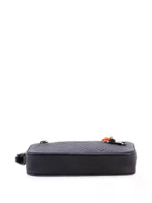 LOUIS VUITTON Solar Ray Pochette Volga Monogram Taurillon Leather Clutch Bag