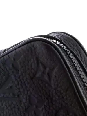 LOUIS VUITTON Solar Ray Pochette Volga Monogram Taurillon Leather Clutch Bag