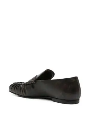 ALOHAS Gathered Penny-slot Loafers