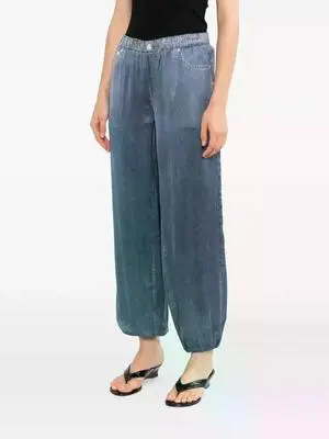 Rag & Bone Miramar Satin Bubble Pants - Blue