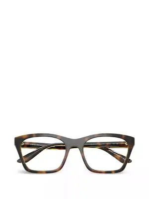 Emporio Armani Tortoiseshell-effect Cat-eye Sunglasses