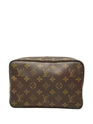 LOUIS VUITTON 2008 Monogram Troussse Toilette 23 Clutch Bag - Brown