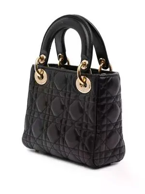 Dior Lambskin Cannage Lady Satchel