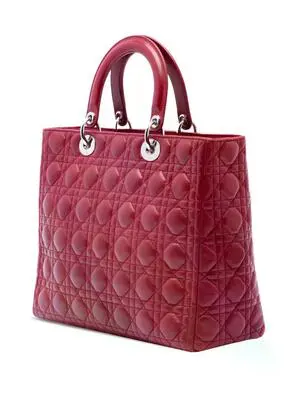 Dior Lambskin Cannage Lady Satchel