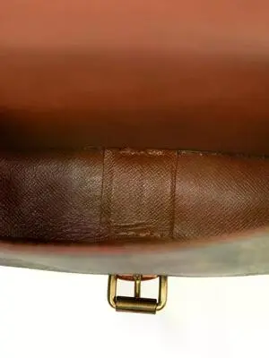 LOUIS VUITTON 1992 Monogram Cartouchiere Pm Crossbody Bag