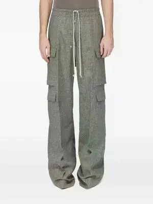 Rick Owens Wide-leg Cargo Pants - Grey