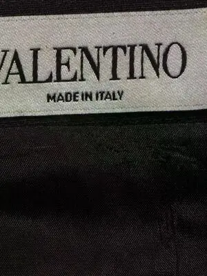 Valentino Garavani Floral Print Canvas Mini Skirt