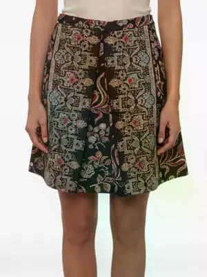 Valentino Garavani Floral-print Mini Skirt