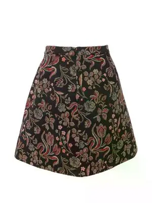 Valentino Garavani Floral-print Mini Skirt