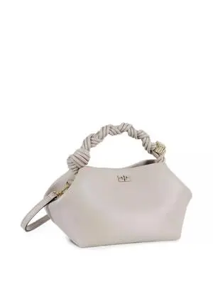 GANNI Small Bou Braided-handle Tote Bag