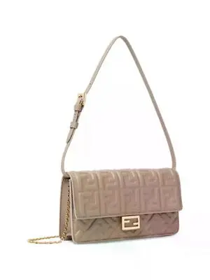 Fendi Compact Baguette Ff Shoulder Bag