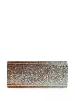 JIMMY CHOO Sweetie Glitter-effect Clutch Bag