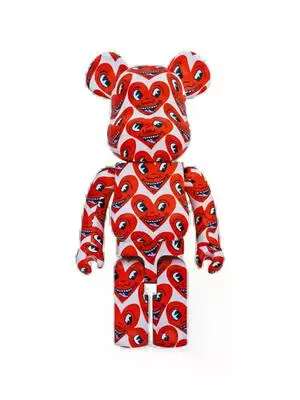 BE@RBRICK X Keith Haring 6th Ver. Figurine - Red