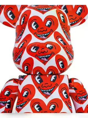 BE@RBRICK X Keith Haring 6th Ver. Figurine - Red