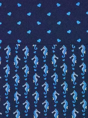 FERRAGAMO Silk Neck Tie - Blue