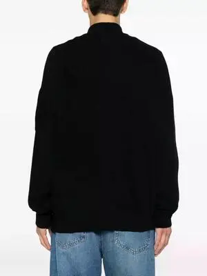 C.P. COMPANY Zip-up Cardigan - Black