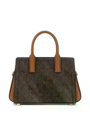 Michael Kors Logo Print Monogram Tote Bag