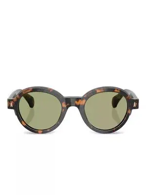 Moncler Rondosa Tortoiseshell Round-frame Sunglasses