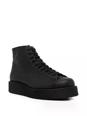 Yohji Yamamoto Mat Boots - Black