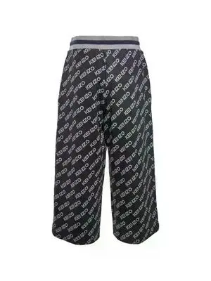 Kenzo Monogram Cropped Track Pants