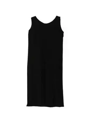 Yohji Yamamoto Button-detail Dress - Black