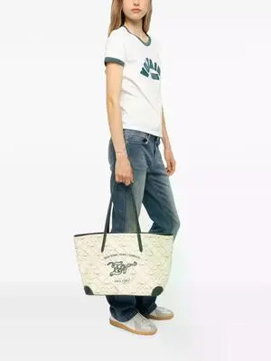 Zadig&Voltaire Z Shopper Monogram Tennis Bag - Neutrals