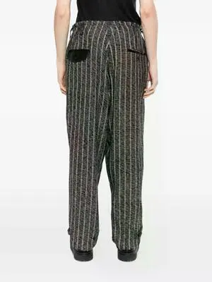 Yohji Yamamoto Striped Tailored Trousers