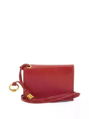 GIANNI CHIARINI Nappa Knot Card Holder