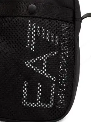 EA7 Logo Print Mesh Panel Belt Bag