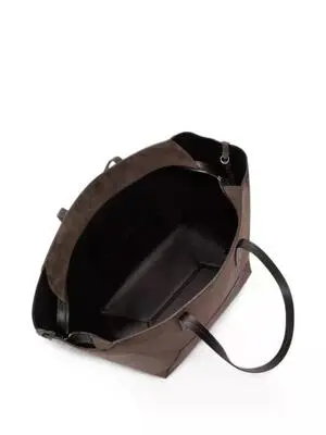 Brunello Cucinelli Suede Tote Bag - Brown