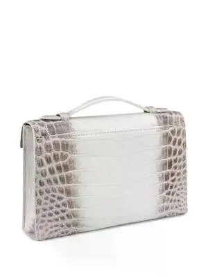 KWANPEN Raffles 1819 Crocodile-effect Top-handle Tote Bag