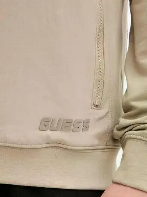 Guess Zip-up Panelled Sweater