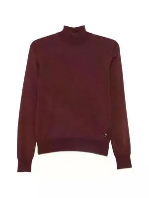 Etro Turtleneck Long-sleeve Sweater - Red