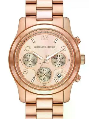 Michael Kors Runway 38mm Chronograph Watch - Pink