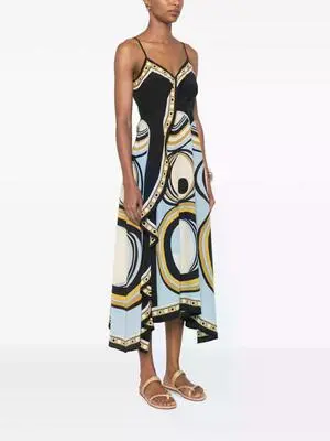 La DoubleJ Turn Around Sanctuary Placed Asymmetric Dress