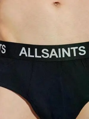 ALLSAINTS Logo-waistband Briefs