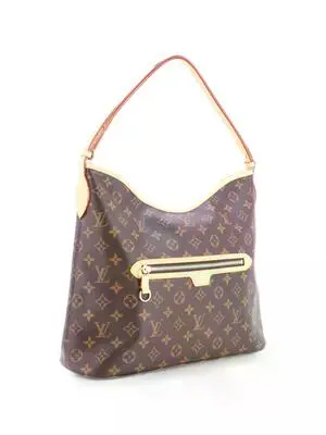 LOUIS VUITTON Monogram Canvas Shoulder Bag - Brown