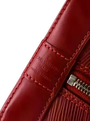 LOUIS VUITTON Alma Handbag Epi Leather Pm Satchel