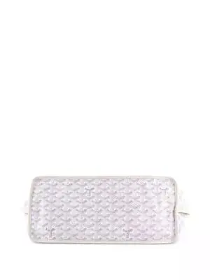 Goyard Anjou Reversible Coated Canvas Pm Tote Bag - White