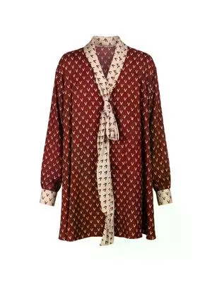 Valentino Garavani Logo-print Mini Dress - Red