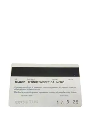 Prada 2010-2026 Soft Calf Trimmed Tessuto Satchel - Black